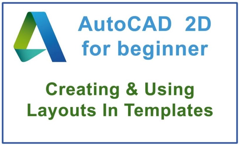 Layout Tutorial Autocad