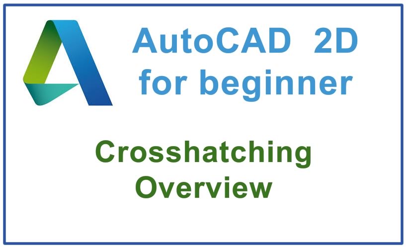 how to use Crosshatch (Overview) | Tutorial AutoCAD