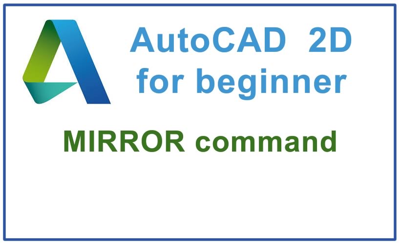 How to use MIRROR command | Tutorial AutoCAD