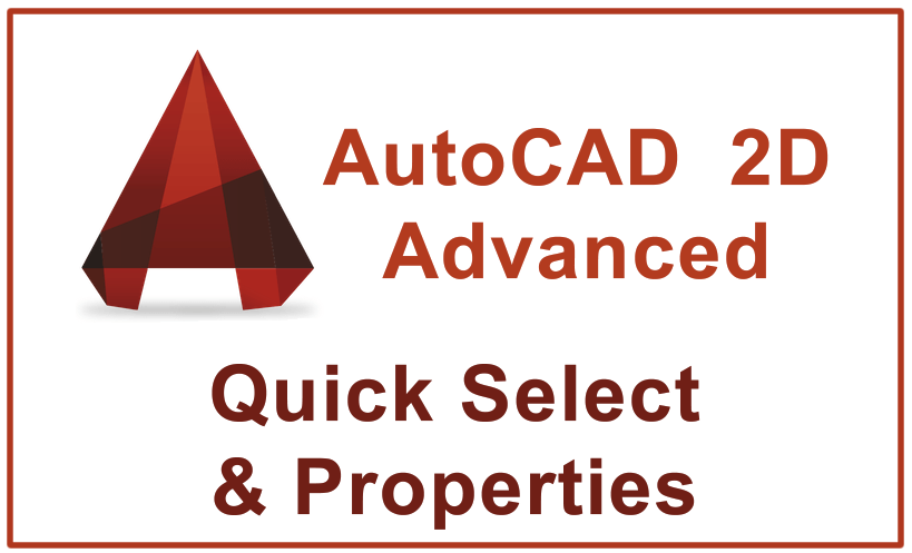 How to use quick Select & Properties | Tutorial AutoCAD