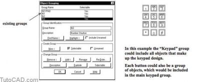 How to create and use Groups | Tutorial AutoCAD