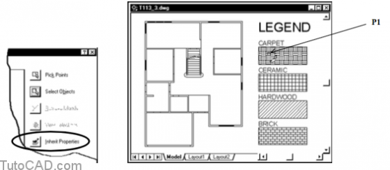 How to copy Hatch Properties | Tutorial AutoCAD
