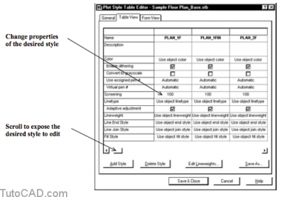 How to work With Plot Styles | Tutorial AutoCAD