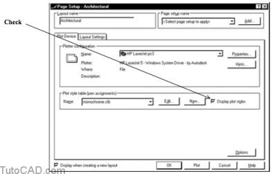 How to work With Plot Styles | Tutorial AutoCAD