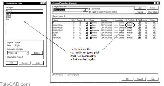 How to work With Plot Styles | Tutorial AutoCAD