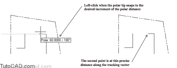 Polar Tracking & Direct Distance Entry | Tutorial AutoCAD