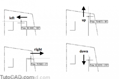 Polar Tracking & Direct Distance Entry | Tutorial AutoCAD