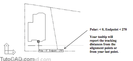 Tracking With Alignment Points | Tutorial AutoCAD