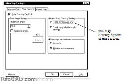 Tracking With Parallel & Extension OSNAPs | Tutorial AutoCAD