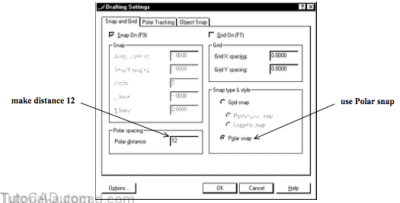 Tracking With Parallel & Extension OSNAPs | Tutorial AutoCAD