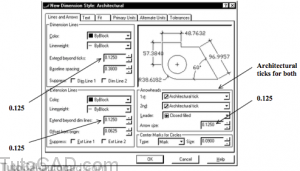 Key Settings For New Dimension Styles | Tutorial AutoCAD