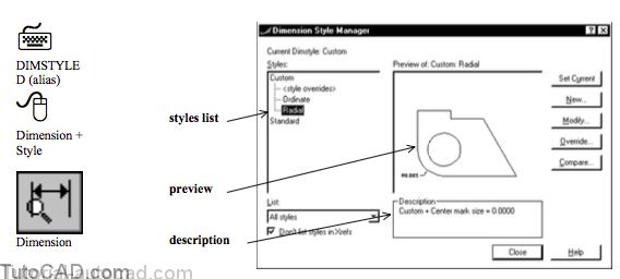 Dimension Styles Overview | Tutorial AutoCAD