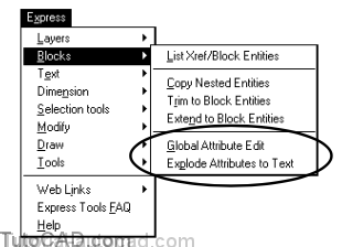 Changing Attributes In Block Inserts | Tutorial AutoCAD