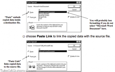 Object Linking & Embedding – OLE | Tutorial AutoCAD