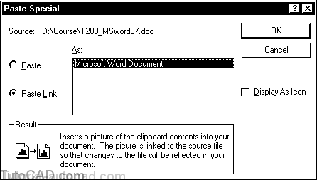 Object Linking & Embedding – OLE | Tutorial AutoCAD