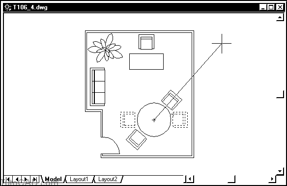 How To Use Rotate Command Tutorial Autocad