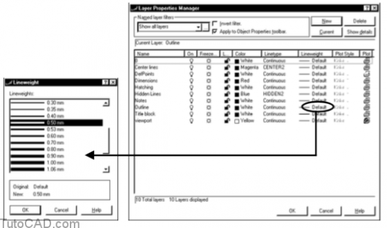 How to use Lineweights (Introduction) | Tutorial AutoCAD