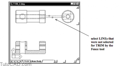 How to use TRIM command | Tutorial AutoCAD