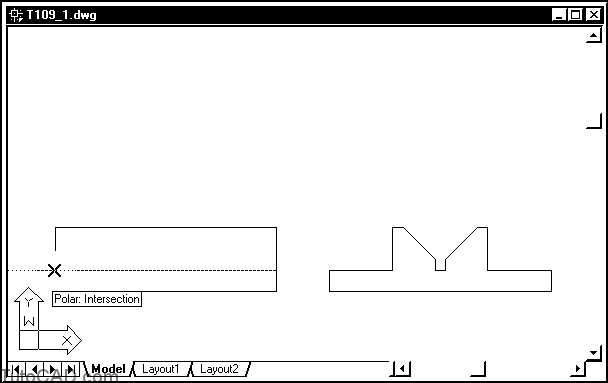 How to use Automatic Object Snap Tracking | Tutorial AutoCAD
