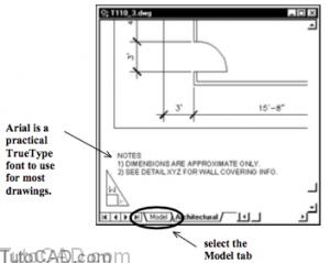 How to Create and Modify Text Styles | Tutorial AutoCAD