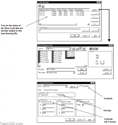 How to use External Reference Files XREF | Tutorial AutoCAD