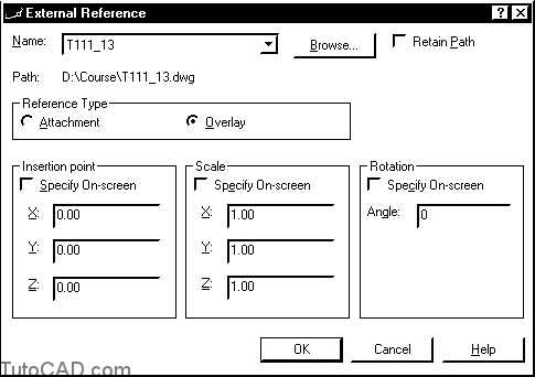 How to use External Reference Files XREF | Tutorial AutoCAD