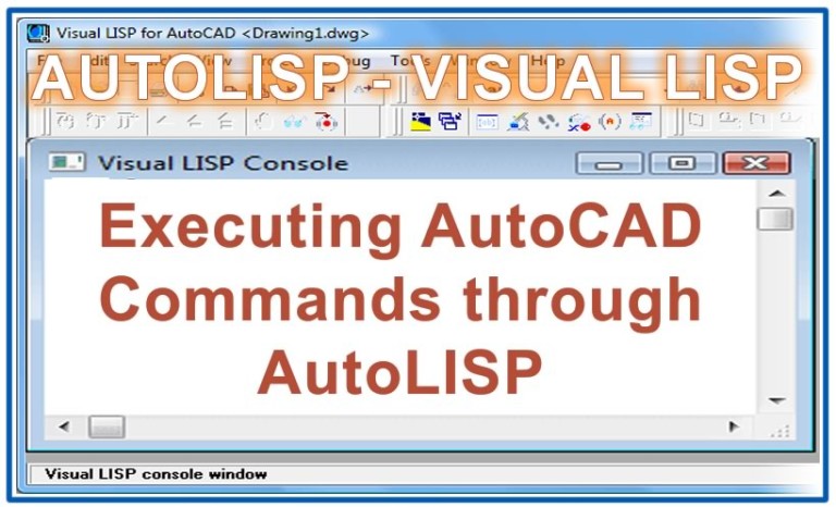 Storing and Setting AutoCAD’s System Variables with Autolisp | Tutorial AutoCAD