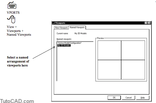 Viewports For 3D Models | Tutorial AutoCAD