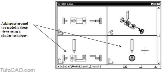 Viewports For 3D Models | Tutorial AutoCAD