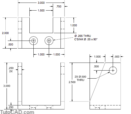 Standard SOLID Primitives in a 3D drawing | Tutorial AutoCAD