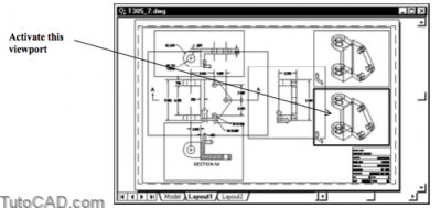 Generating Isometric Views for a 3D drawing | Tutorial AutoCAD
