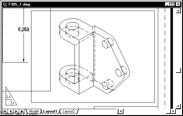 Generating Isometric Views for a 3D drawing | Tutorial AutoCAD
