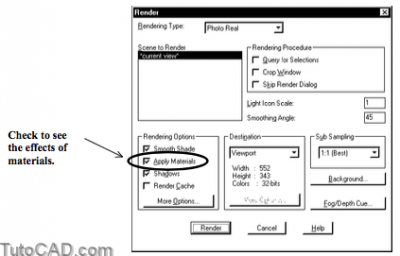 Assigning Materials In Models 3D | Tutorial AutoCAD